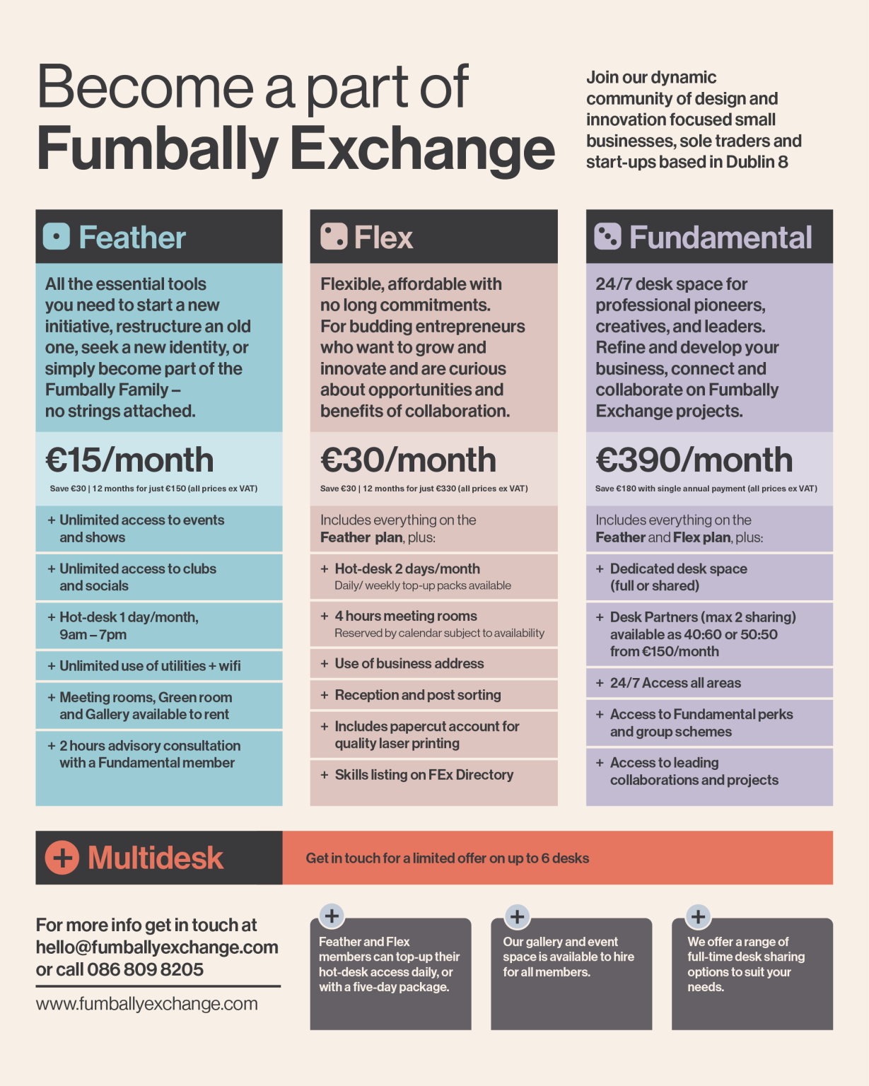 MEMBERSHIP – Fumbally Exchange